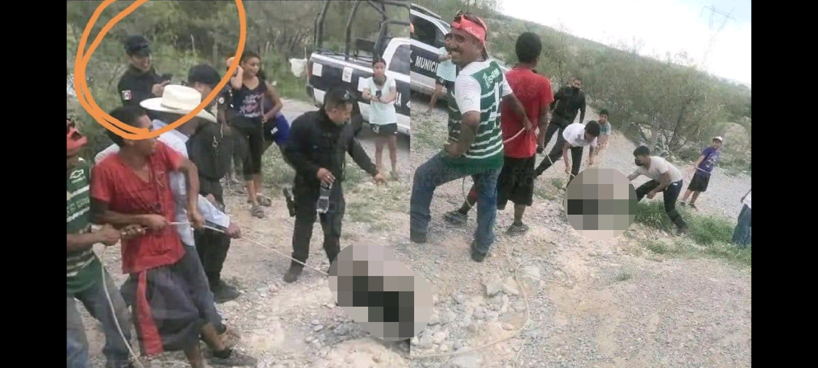 Policías De Coahuila Ríen Mientras Un Osito Es Torturado Hasta La Muerte
